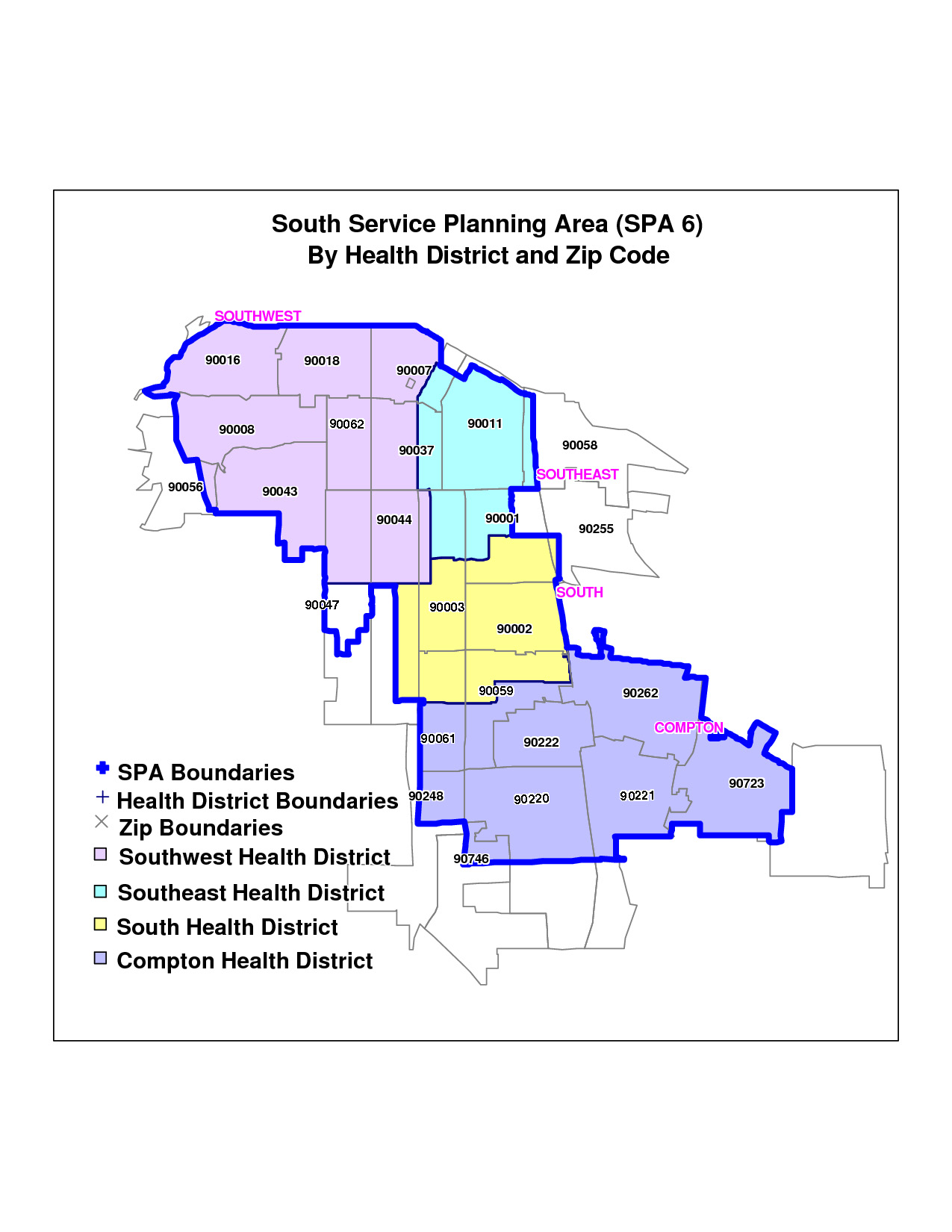Street And Zip Code Maps Of SPA6 Street And Zip Code Maps Of SPA6
